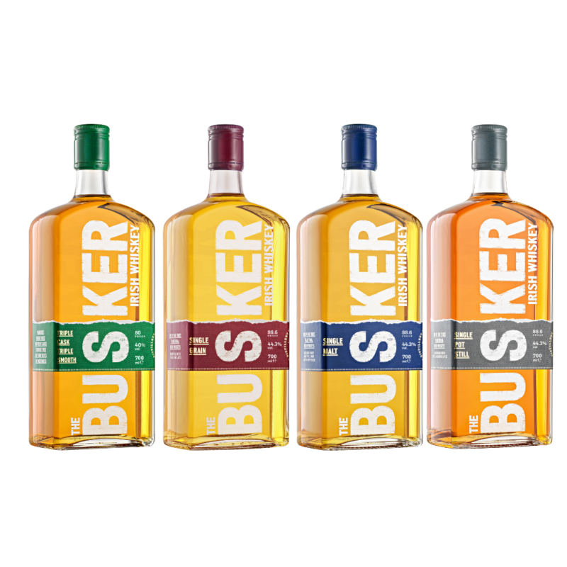 Busker Irish Whiskey - Premium Drinks in Ireland